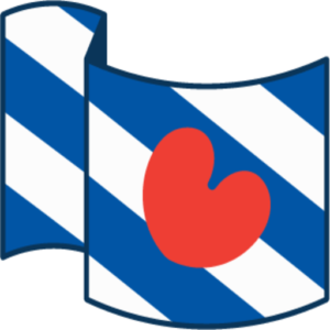 Friese vlag: betekenis, geschiedenis en de 7 “hartjes” uitgelegd - Het ...